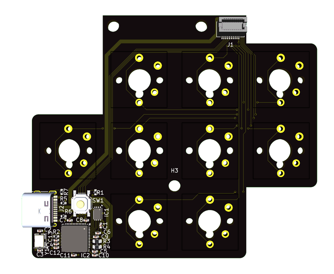 picoTracker Debug PCB – xiphonics